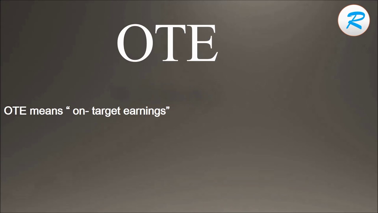 How to pronounce OTE - YouTube