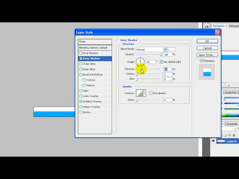 Photoshop :: Web 2.0 Button - YouTube