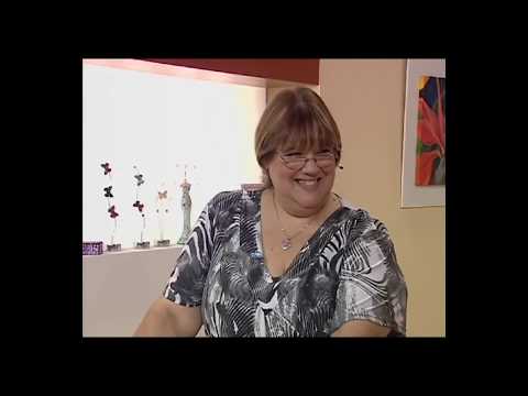 02 Adriana Chacón    Bienvenidas TV   Pinta sobre tela un Paisaje Caribeño