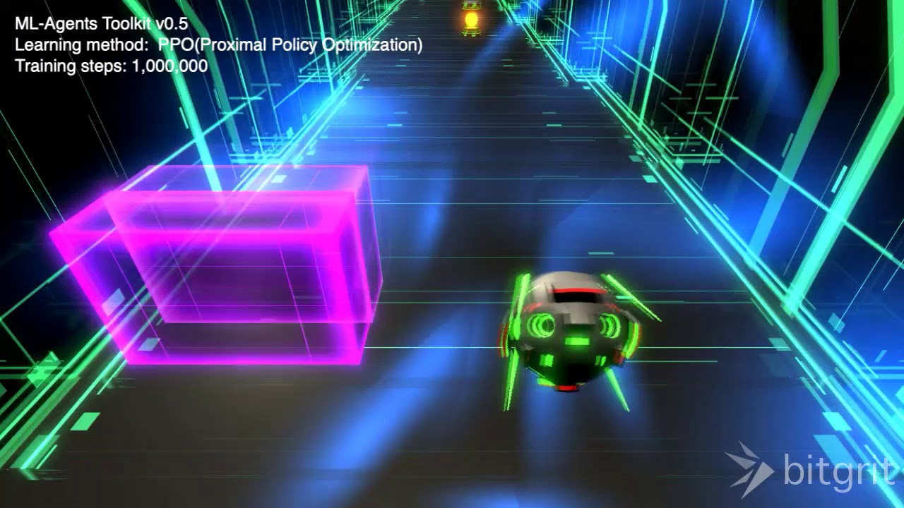 AI learns to play game using ppo reinforcement learning - YouTube