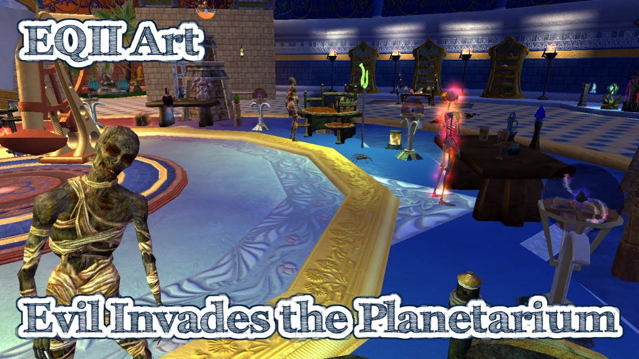 EQ2 Art: Lizzele ~ Evil Invades the Planetarium - YouTube