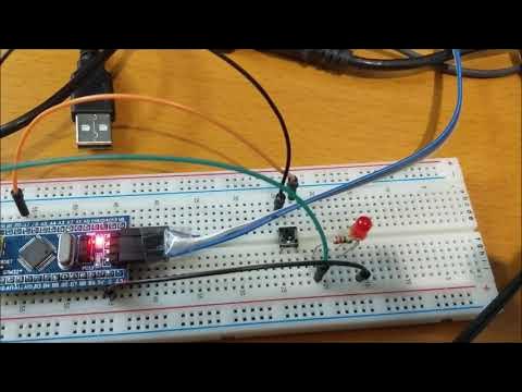 DIY Microcontroller Projects for Hobbyists | 3. Turning an LED On or ...