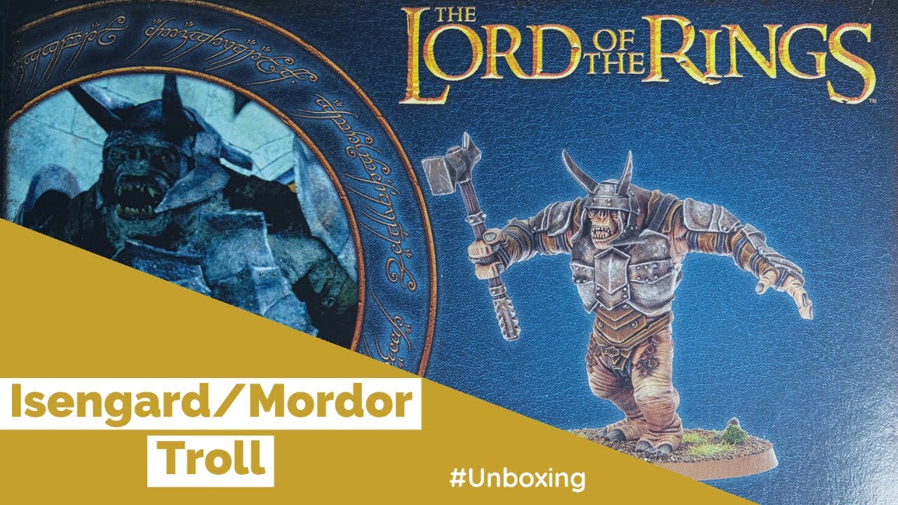 Isengard/Mordor Troll - Unboxing - YouTube