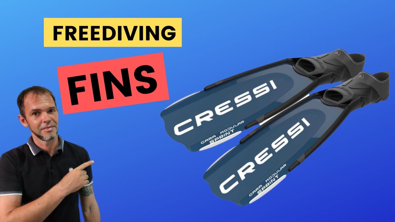 BEST Freediving Fins For TRAVEL - Cressi Gara Sprint - YouTube