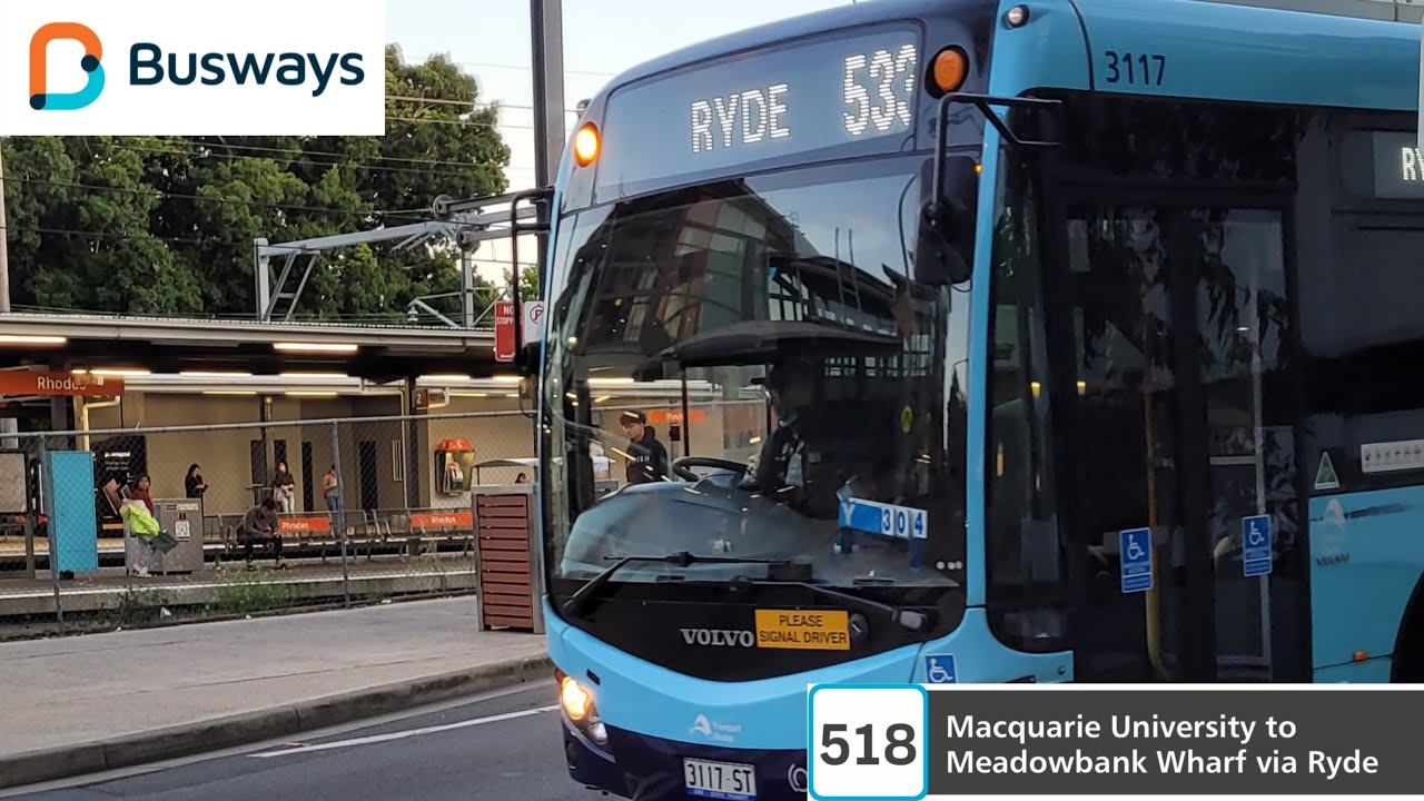 Busways Ryde 3117 ST Volvo B8RLE Euro 6 Custom CB80 Bus ride. - YouTube