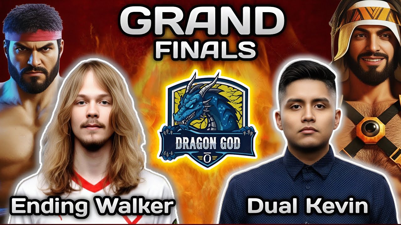 SF6 Ending Walker ( Ryu ) VS Dual Kevin ( Rashid ) Grand Finals (Dragon ...