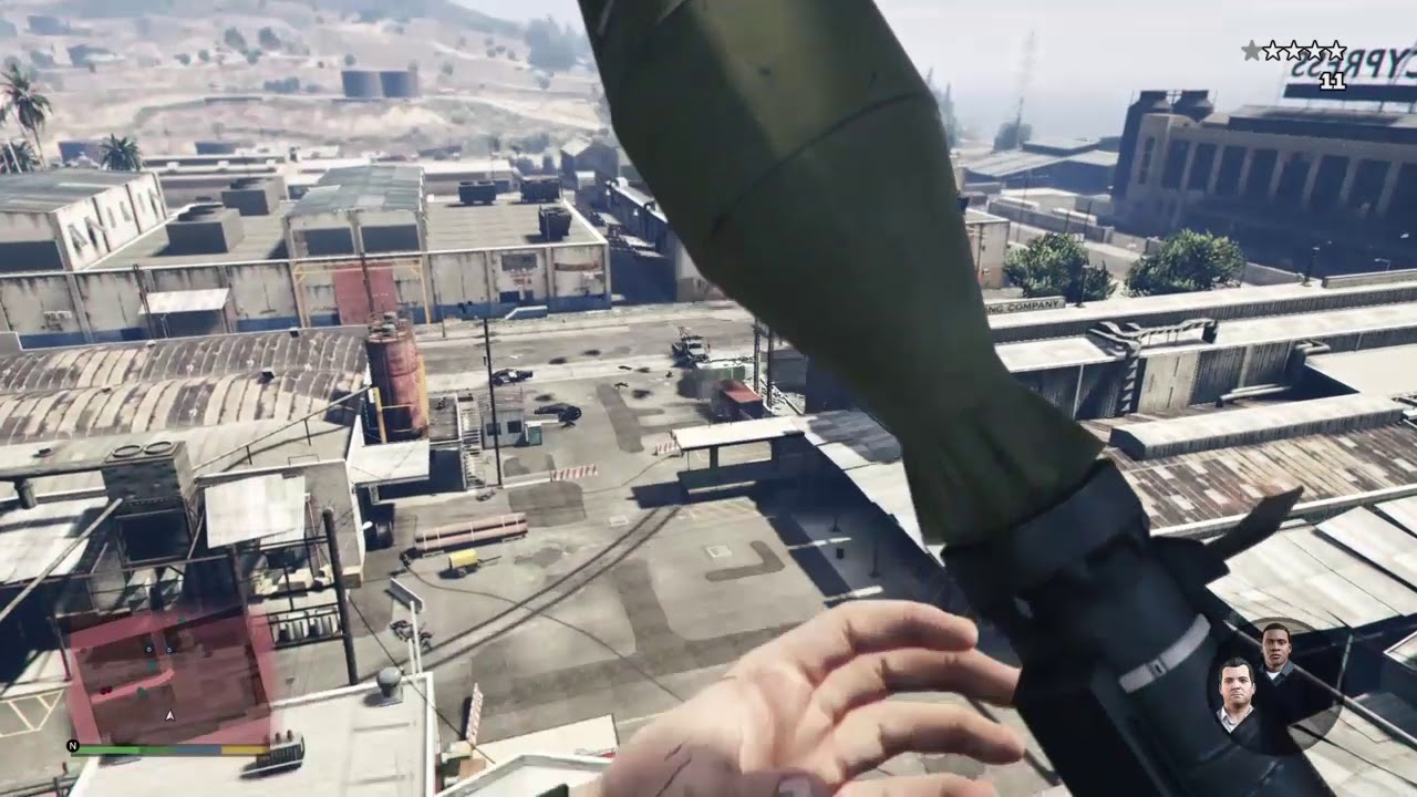 Roubo ao carro forte #gta V - YouTube