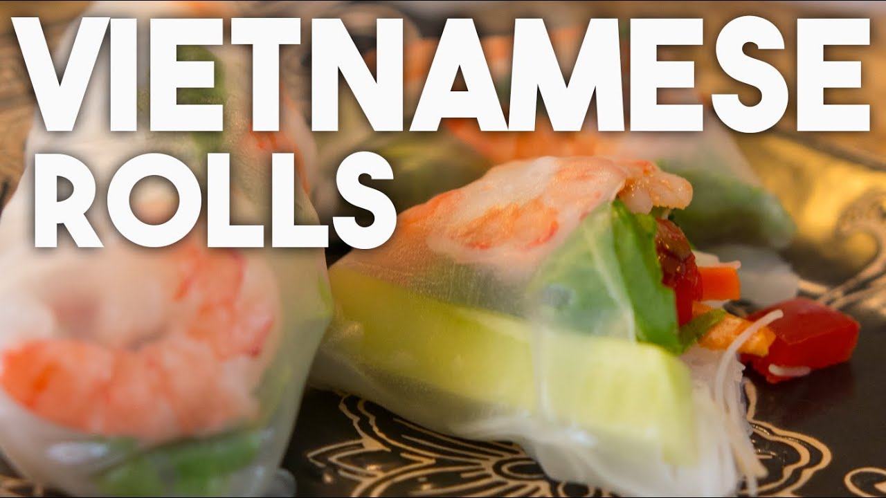 Simple to make VIETNAMESE Spring Rolls - YouTube