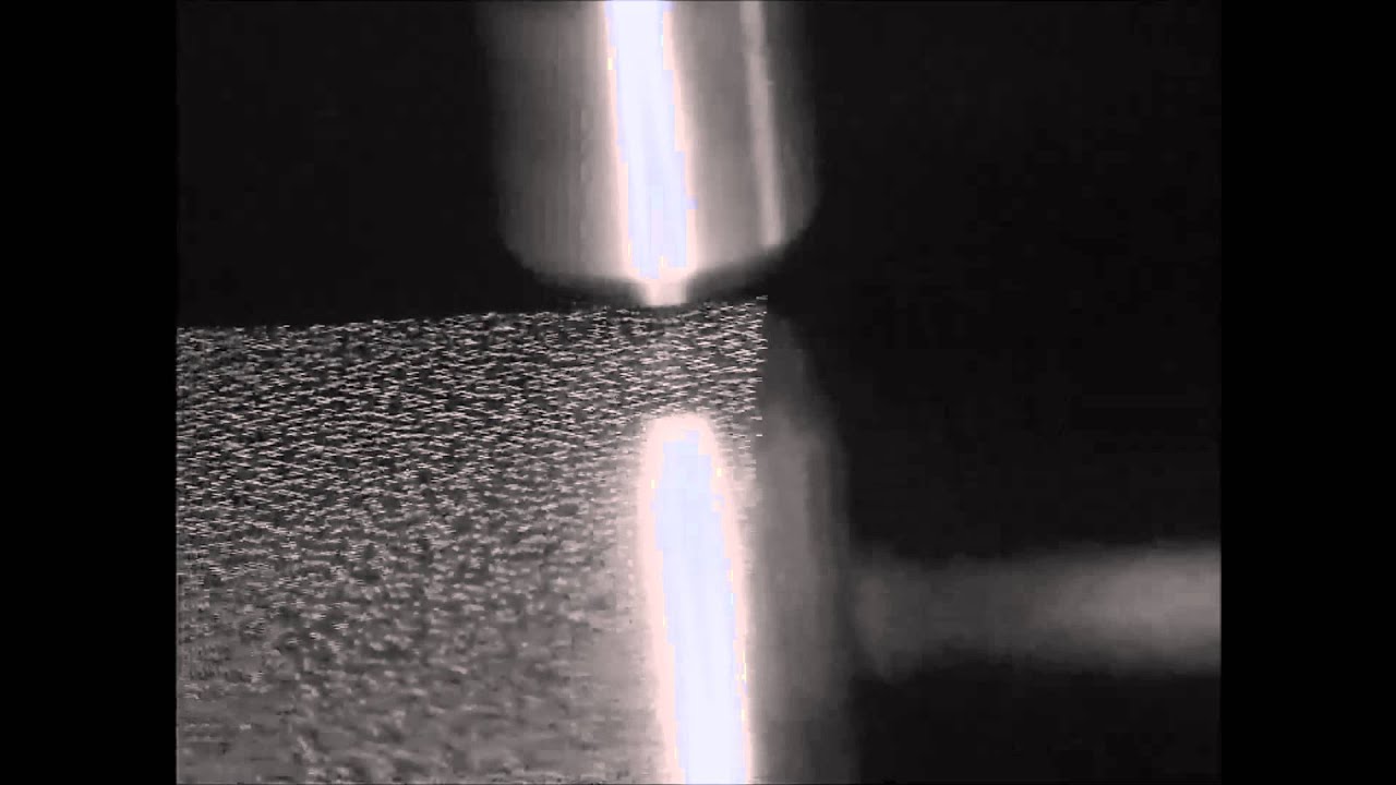 Diamond milling of dot structure for mold application - YouTube