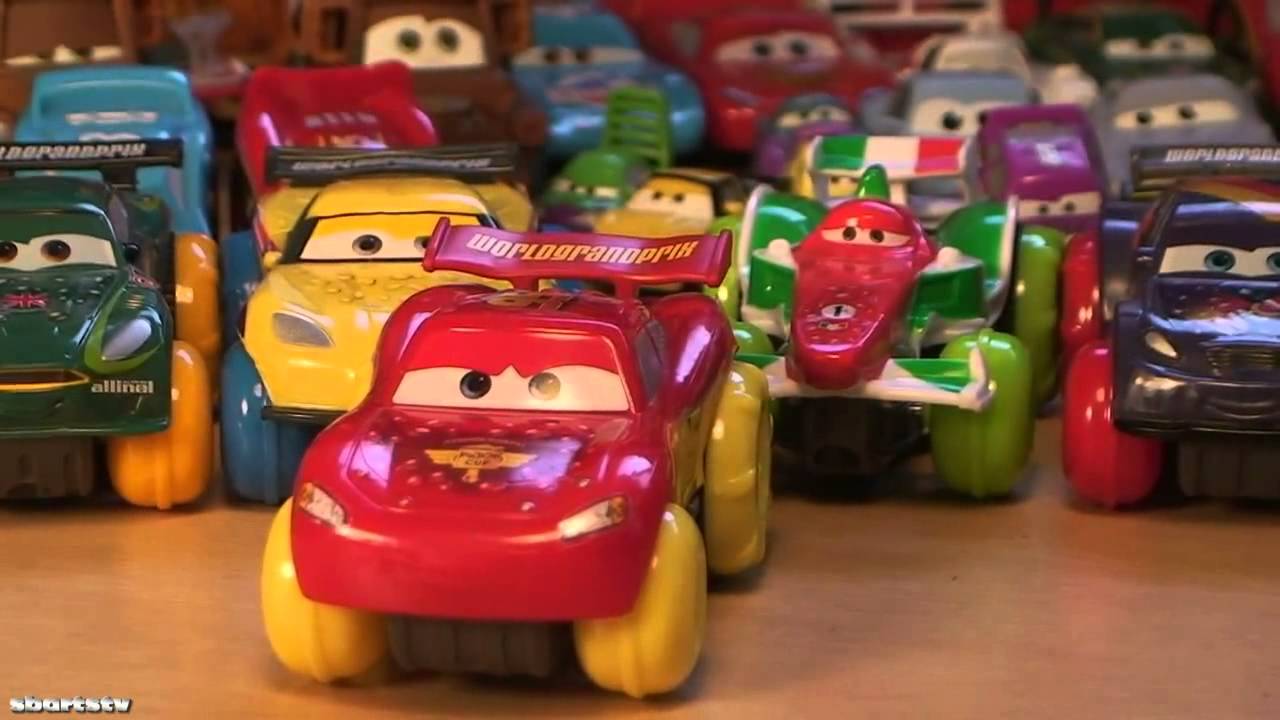 Disney Pixar Cars Lightning McQueen Hydro Wheels Racer Car Toy Play Doh ...