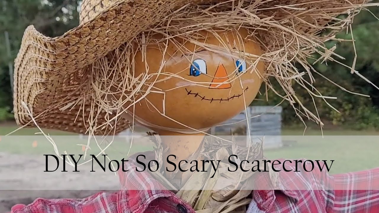 Building a Scarecrow - YouTube