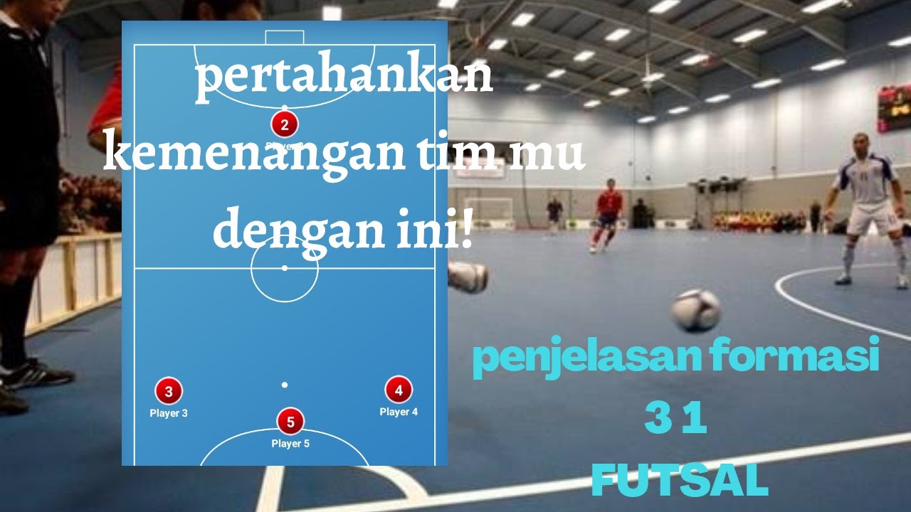 PENJELASAN formasi 3-1 futsal (offense) - YouTube