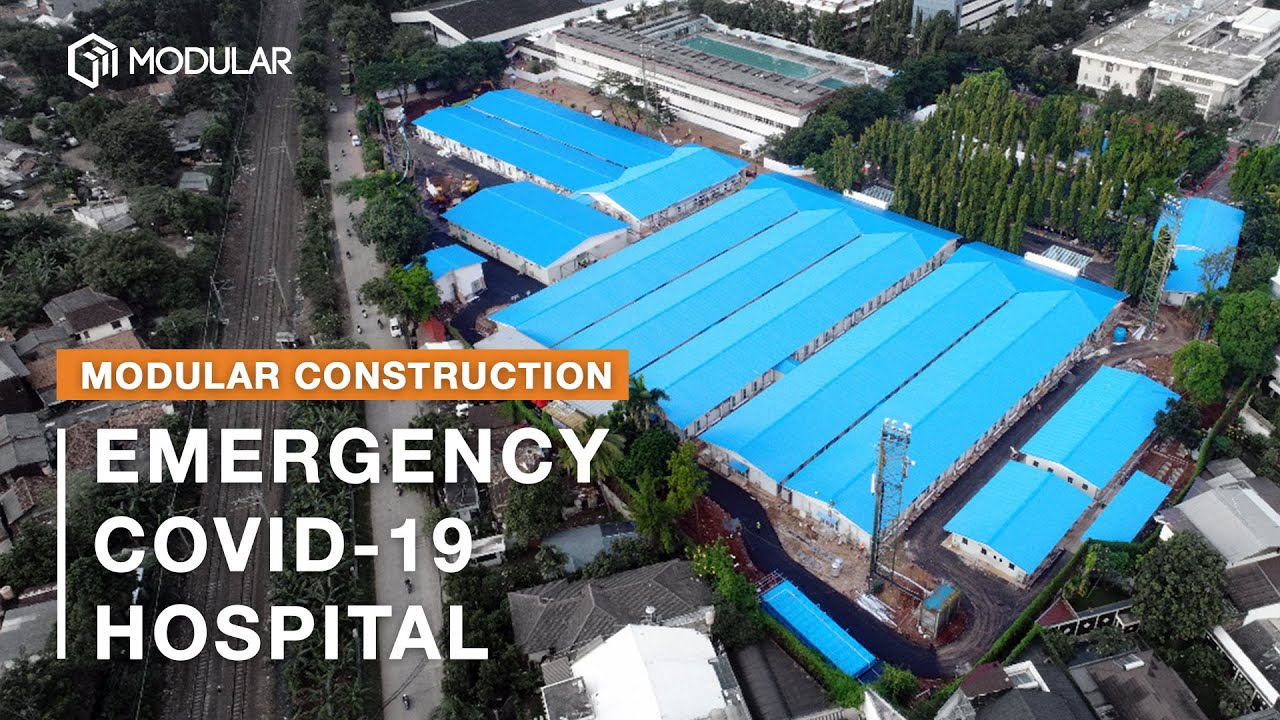 Modular Emergency Response Facility for Covid-19 - YouTube