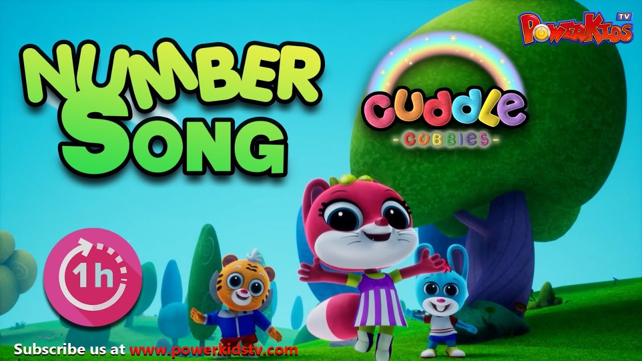 SING LEARN & DANCE with CUDDLE CUBBIES | I HOUR NON - STOP 123 SONG RAP ...