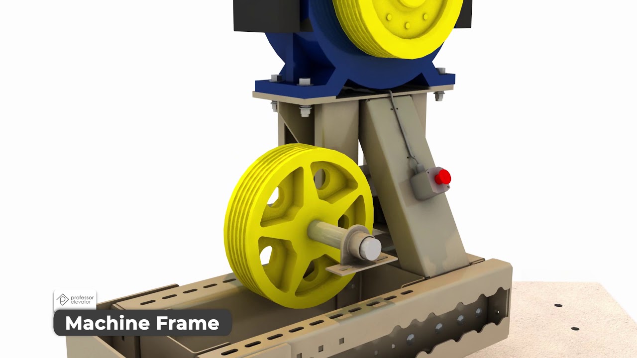 Professor Elevator Machine Frame (for 1:1 Machine Room) - YouTube