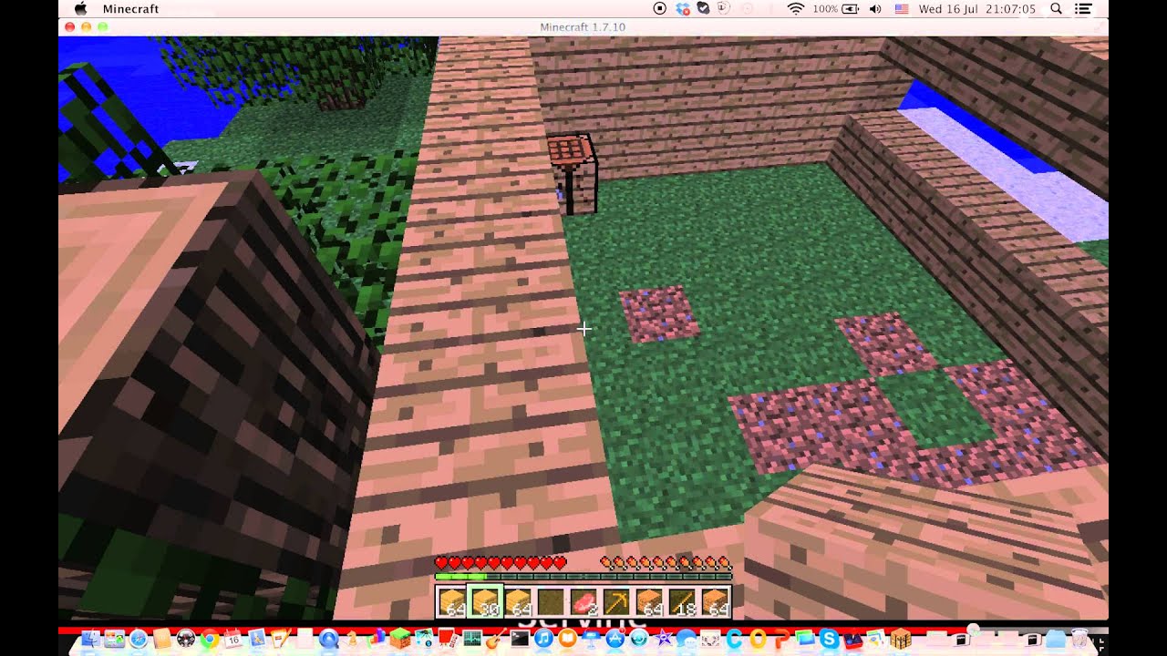 Minecraft Survival part 2 Gathering resources - YouTube