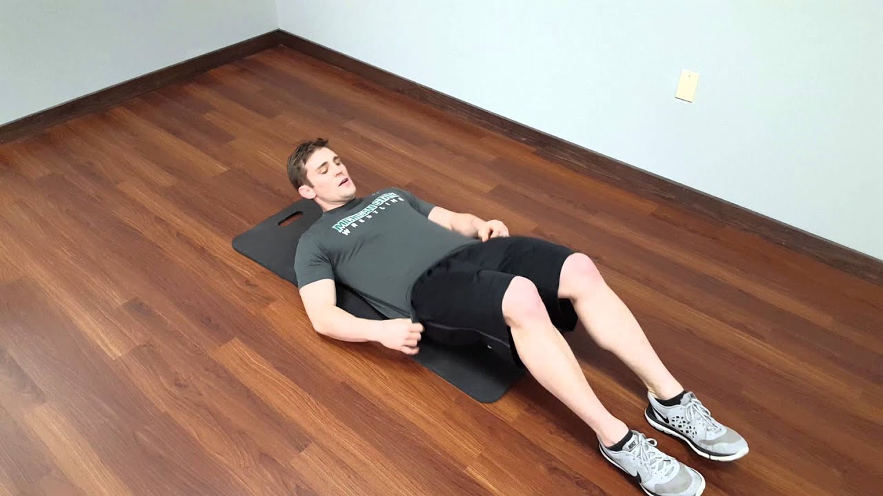 Basic Supine Figure Four Piriformis Stretch - YouTube
