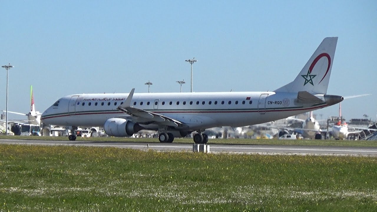 RAM Royal Air Maroc Embraer ERJ-190AR (ERJ-190-100 IGW) CN-RGO (cn ...
