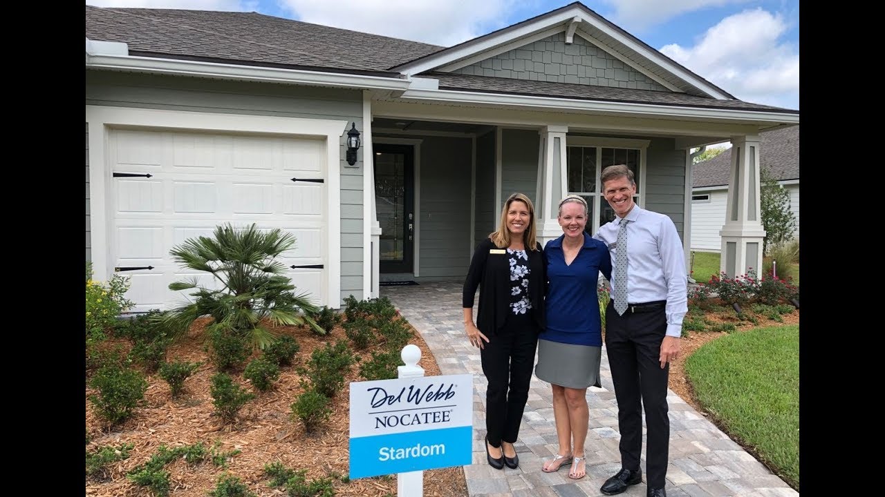 Stardom Model by Del Webb in Del Webb Nocatee - YouTube