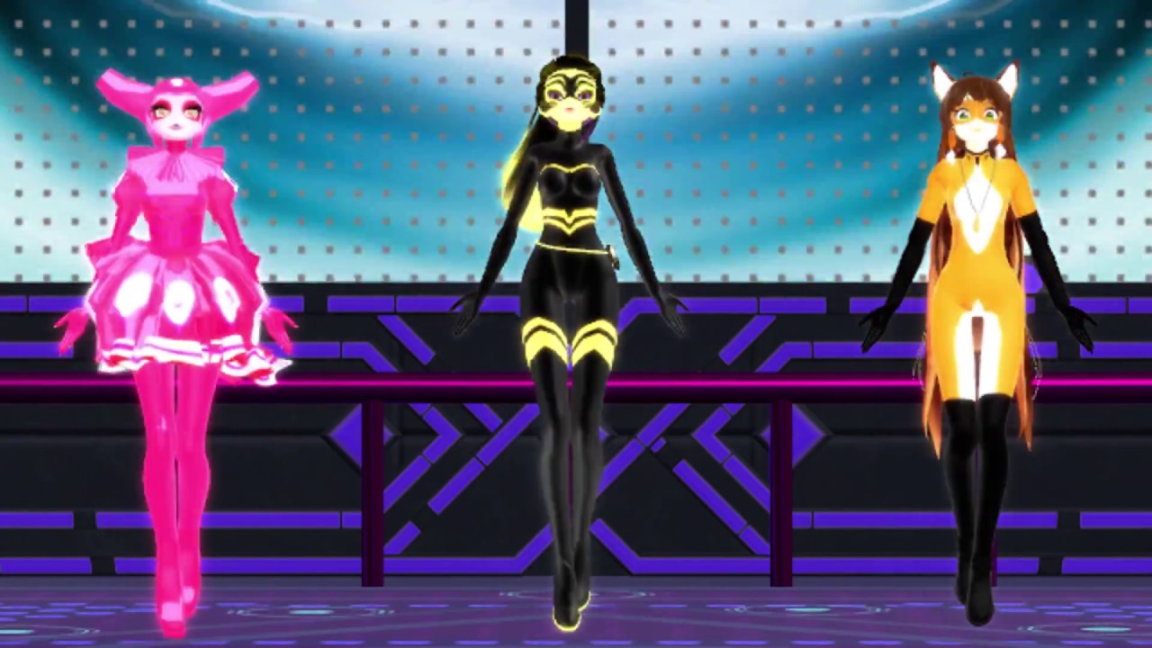 °MMD MLB° Akuma Girls Welcome to the Show - YouTube