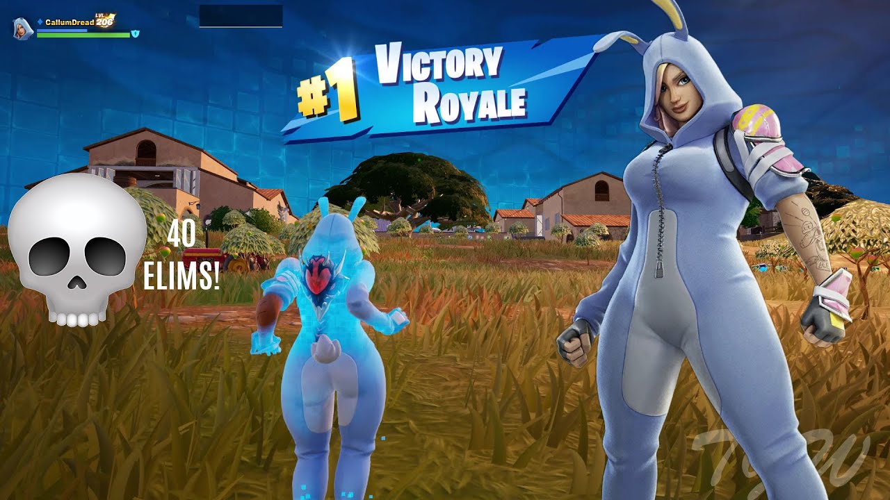 Bunny Boiler 🐰 | Fortnite ZB Solo Squads Gameplay | 40 Eliminations ...