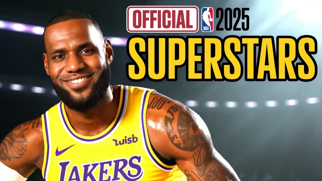 Every 2025 NBA Superstar (OFFICIAL List) - YouTube