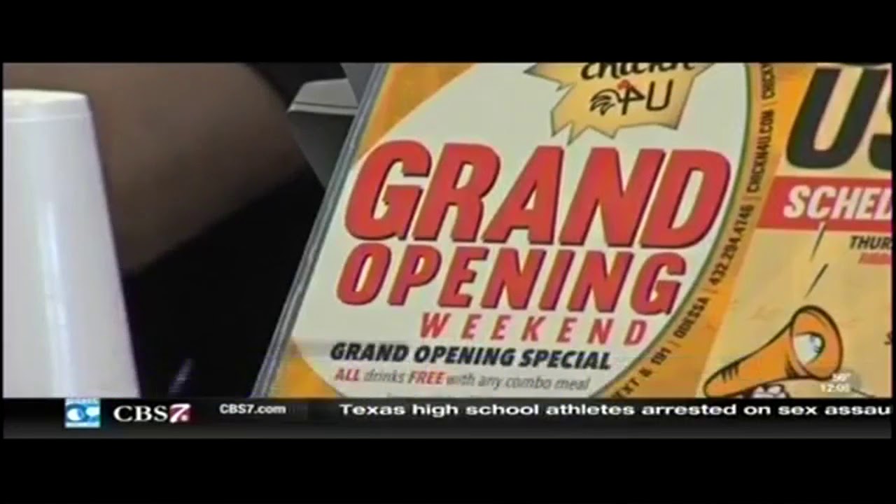 Ribbon Cutting Chickn4U Billy Hext & 191 - YouTube