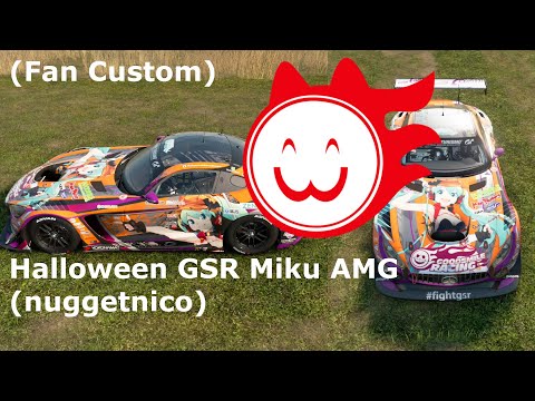 GT Sport Livery: Halloween GSR Miku AMG 2020 (nuggetnico)