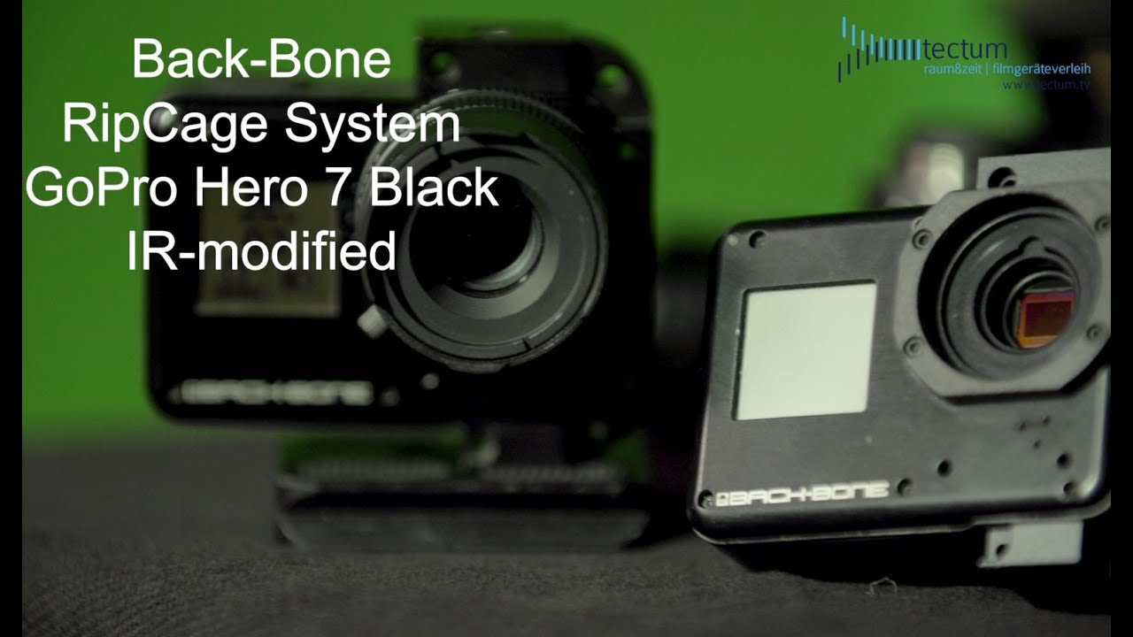 Nightvision IR Ribcage GoPro-MOD von BackBone - YouTube