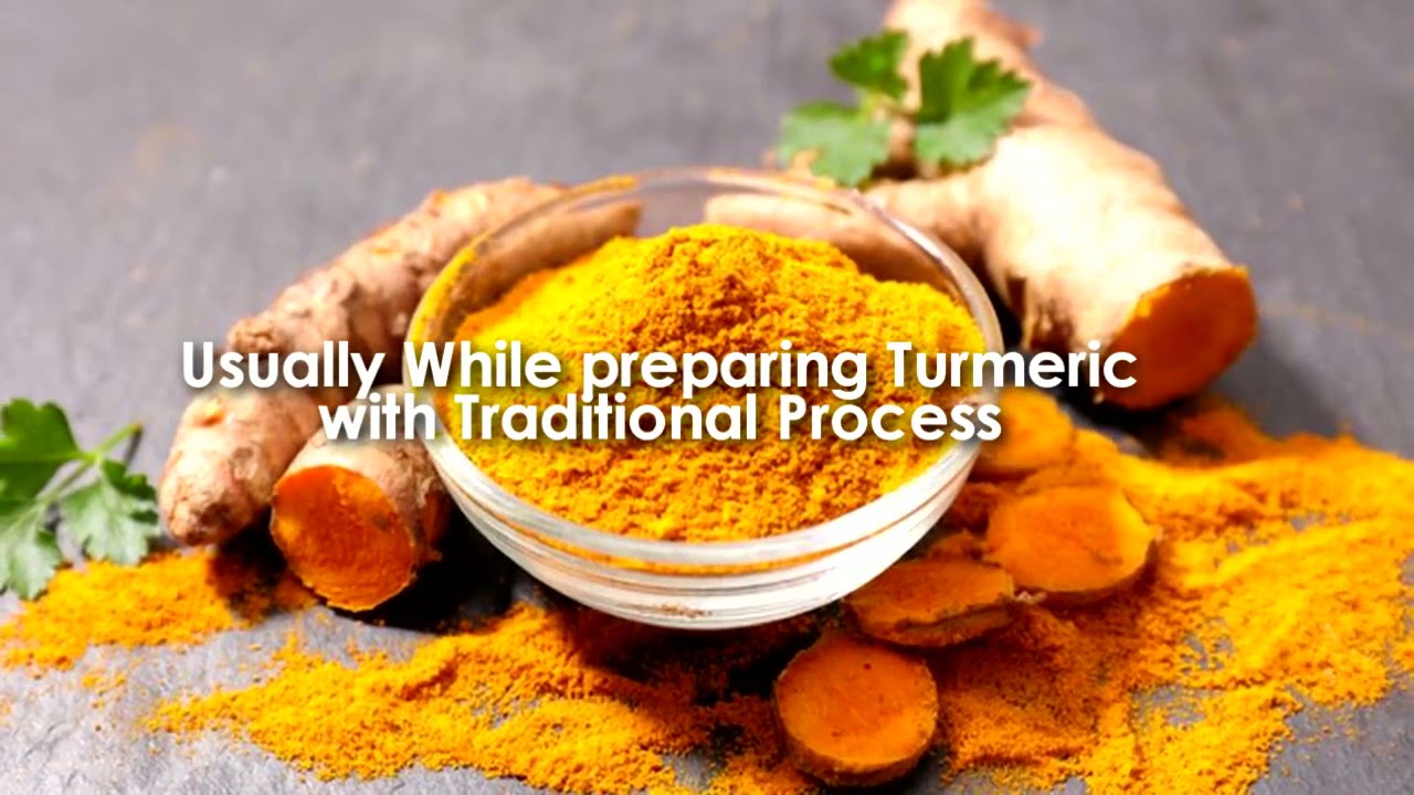 Turmeric Processing - YouTube