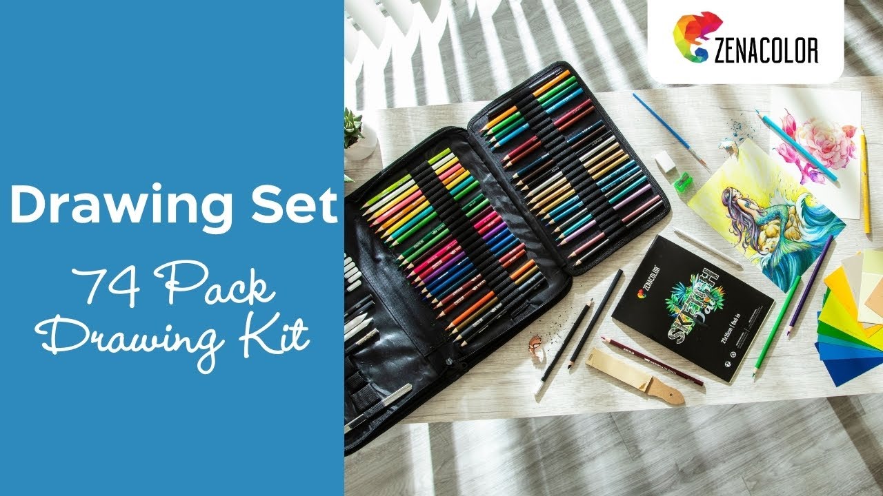 🎨 Create Anywhere with the Ultimate Drawing Set! - YouTube