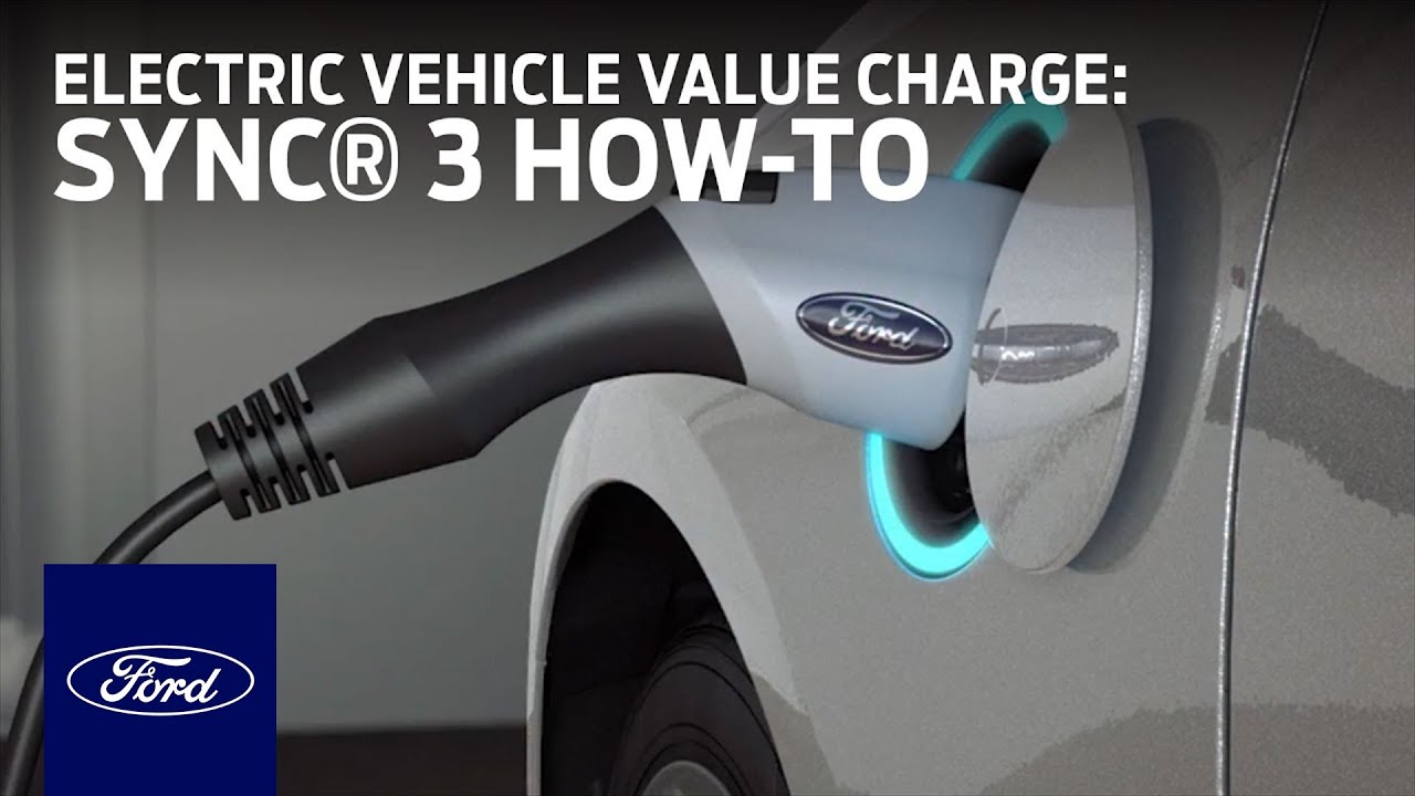 Electric Vehicle Value Charge with Available SYNC® 3 | SYNC 3 How-To ...