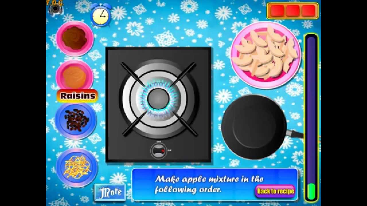 Frozen Elsa Apple Pie (Холодное сердце: Эльза готовит яблочный пирог ...