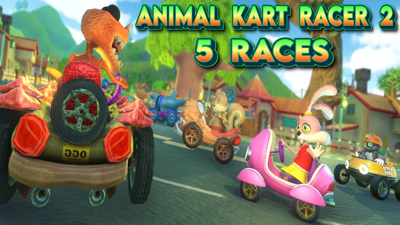 Animal Kart Racer 2 Switch Gameplay - 5 Races 4K - YouTube
