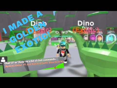 I MADE A GOLDEN EXOTIC PET! *Tapping Legends* - YouTube