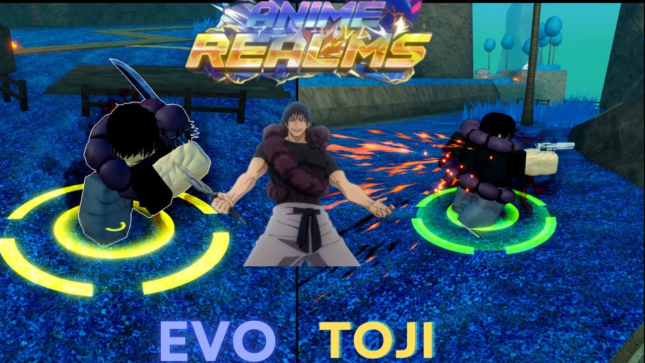 NEW TOJI EVO SHOWCASE ANIME REALMS - YouTube