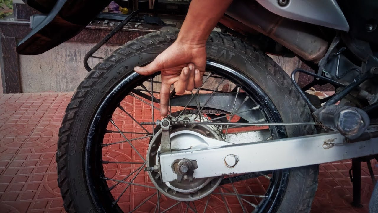 How to Adjust Motorcycle Rear Brake | പിറകിലെ ബ്രേക്ക് എങ്ങനെ ...