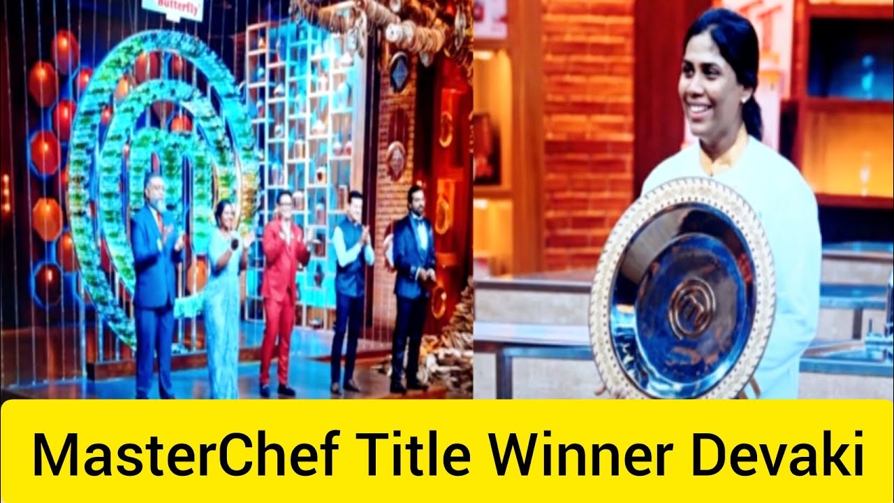 MasterChef Tamil Title Winner- Devaki/MasterChef Grand Finale/Mayajalam ...