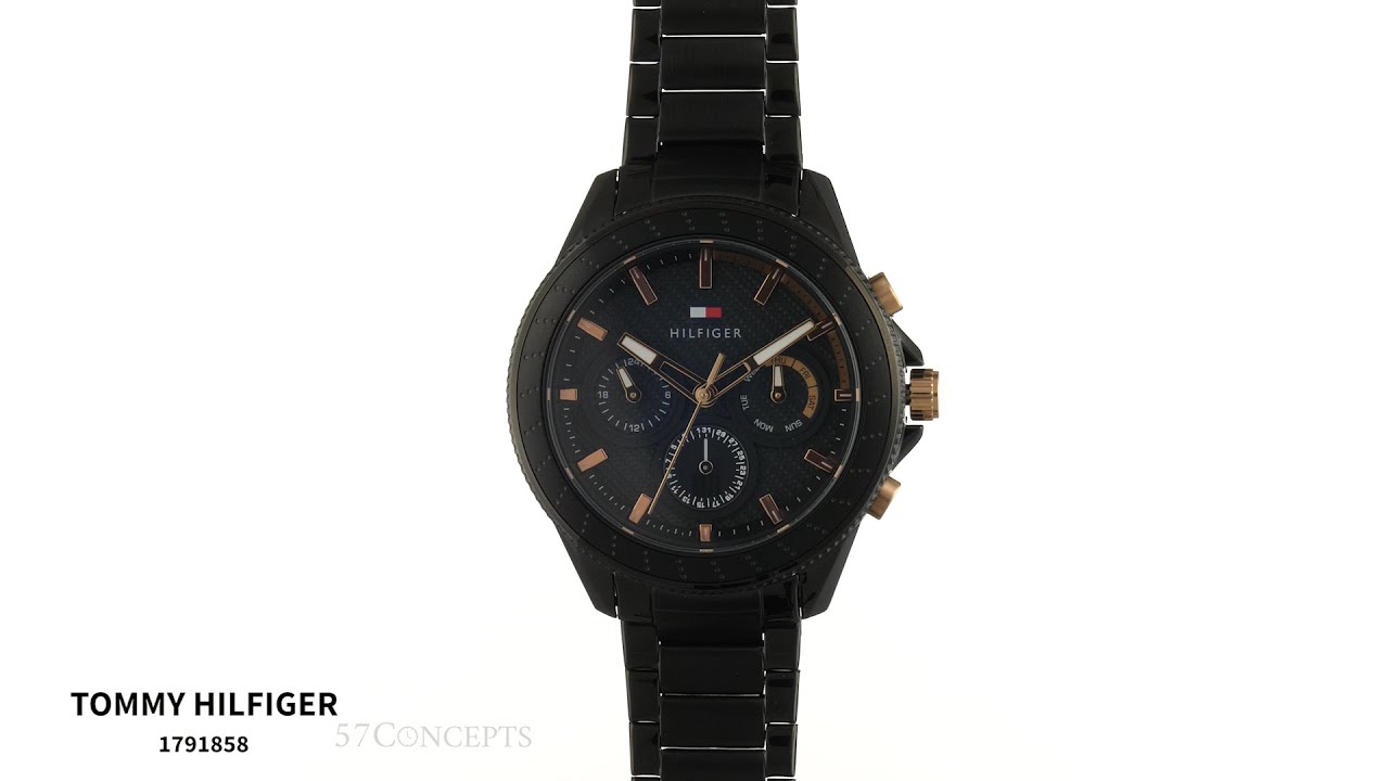 Tommy Hilfiger 1791858 Aiden • Zegarek męski - YouTube