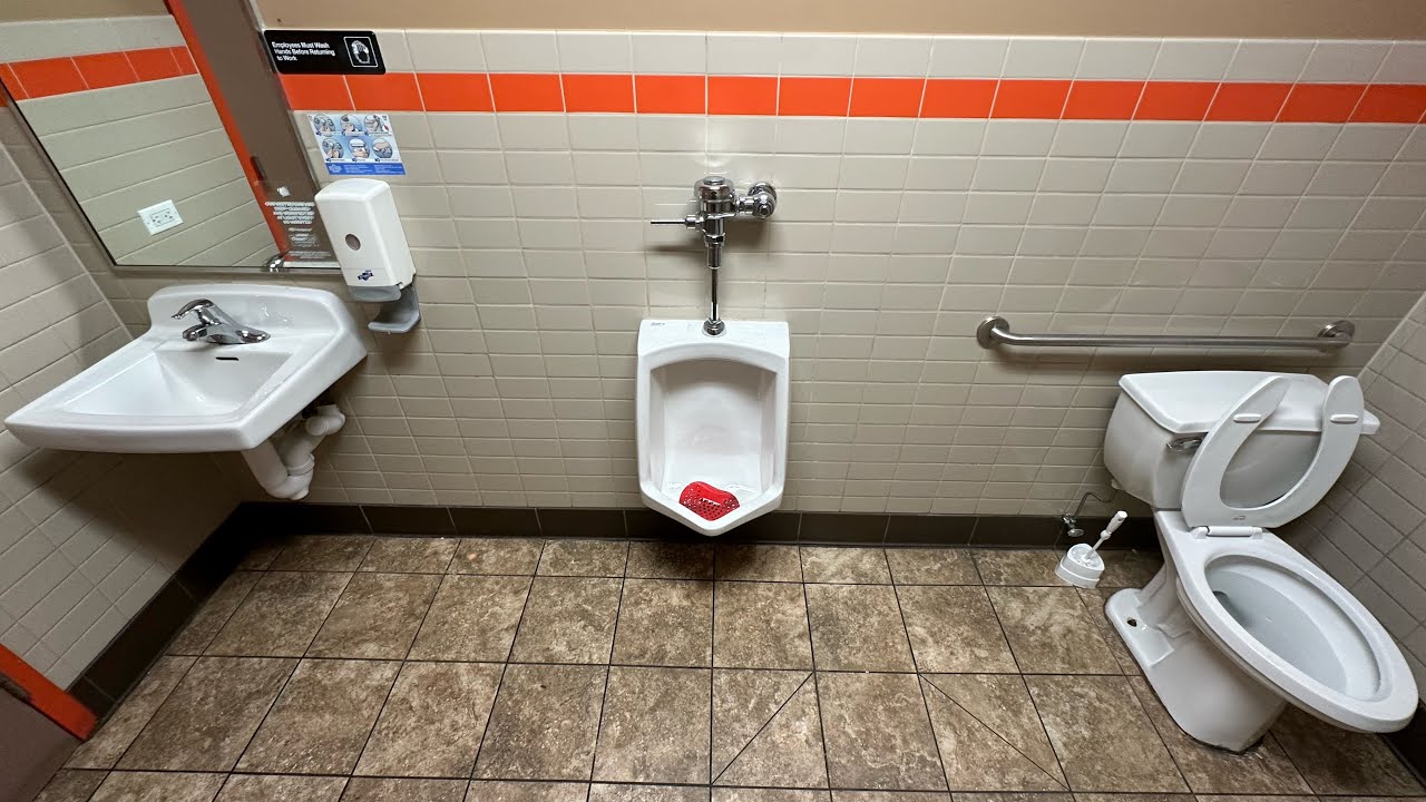 1057: Dunkin Donuts Men’s Restroom - YouTube