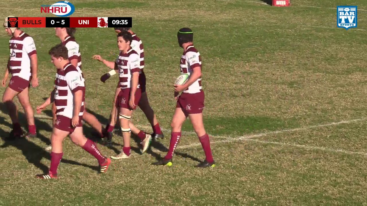 2018 NHRU Round 9 Premier 1 - Singleton Bulls v University of Newcastle ...