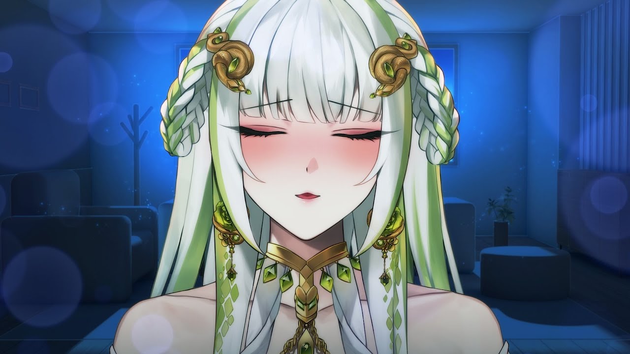 [3DIO/ASMR] 음 쪼오옥...!💚 #vtuber - YouTube