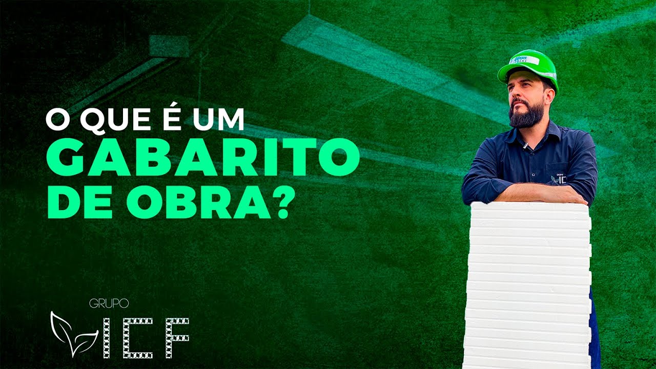 Como são feitos os gabaritos de uma obra? - YouTube