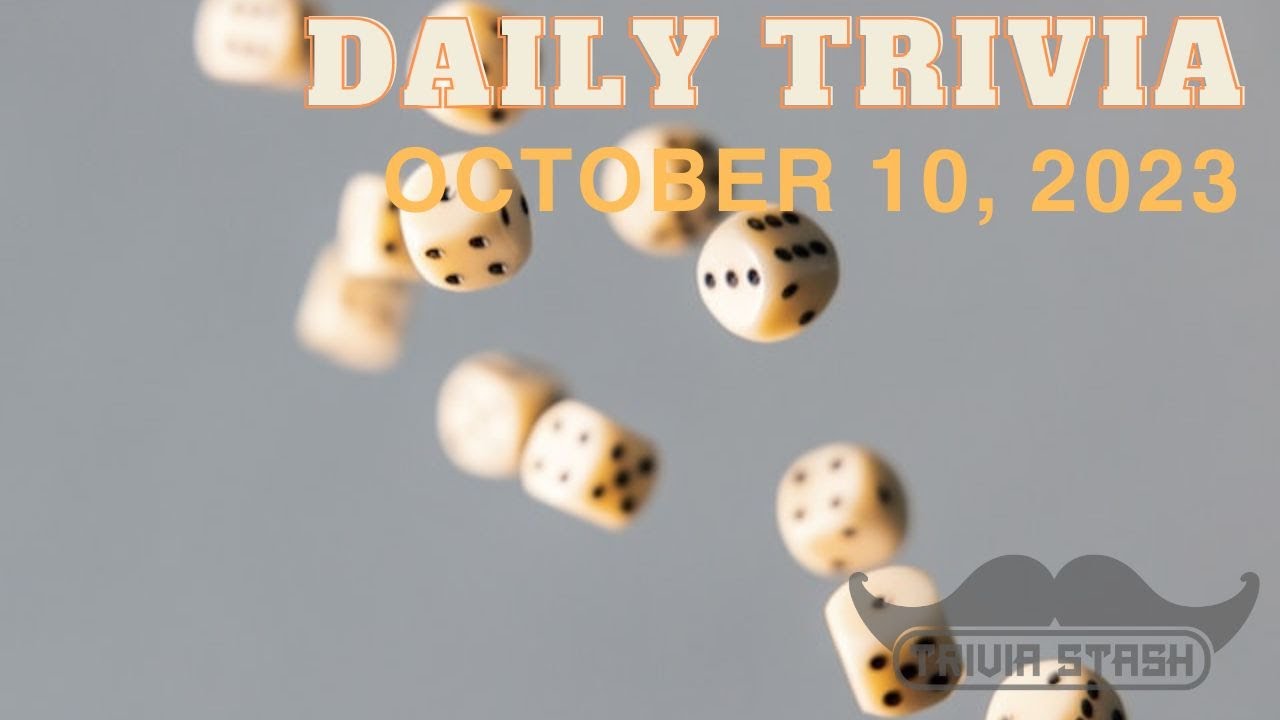 Daily Trivia #139 aka Throwing Dice - YouTube