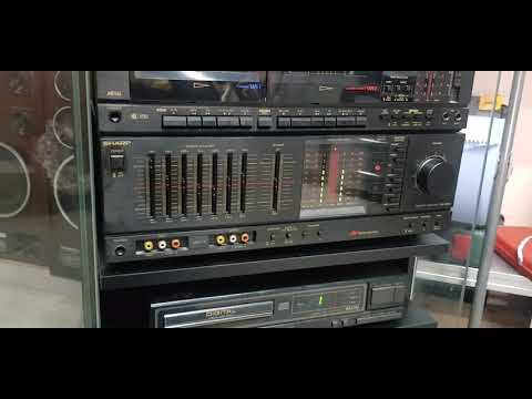 Sharp SM-1000 stereo amplifier - YouTube