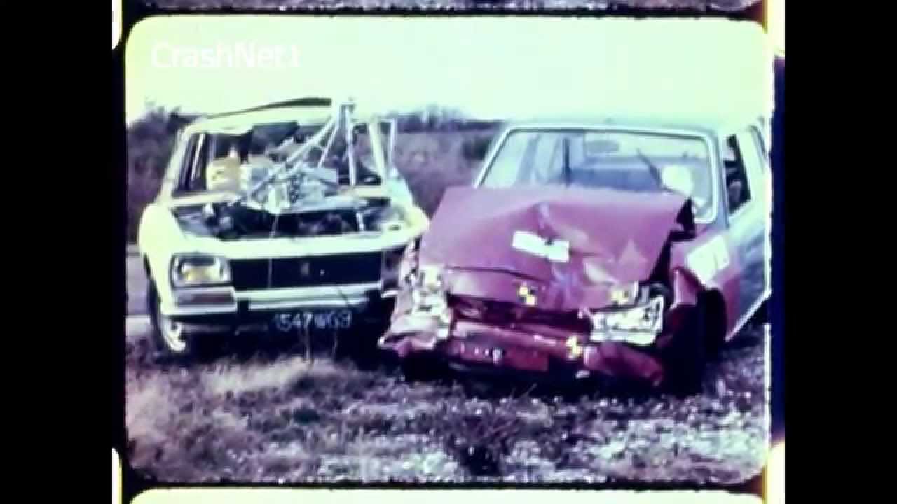 1973 Peugeot 504 Into Peugeot 504 | Car-to-Car Crash Test | NHTSA ...