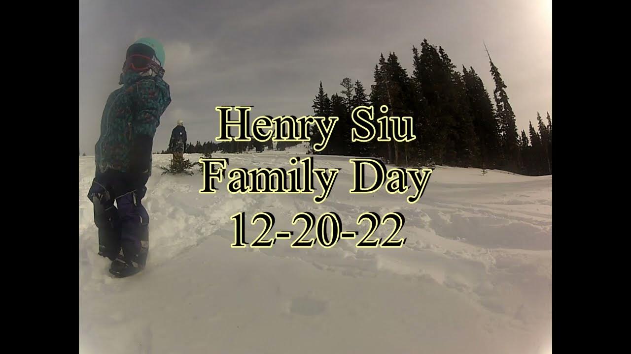 Henry Siu Family Day Pow Surfing - YouTube