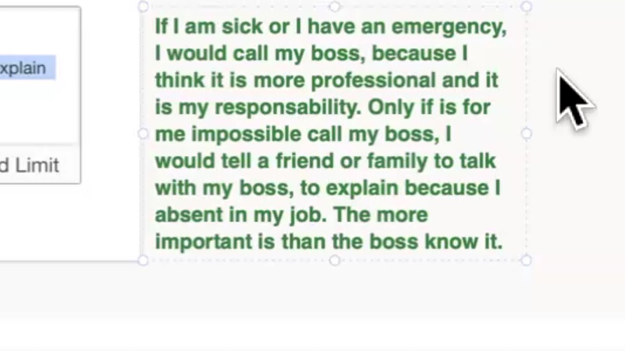 Adriana Unit 13 Writing Activity - YouTube