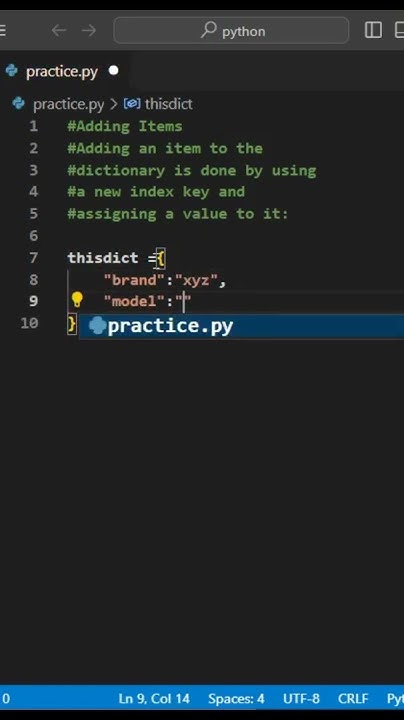 Adding Items Python Pythonprogramming Coding Pythoncoding Code 3748