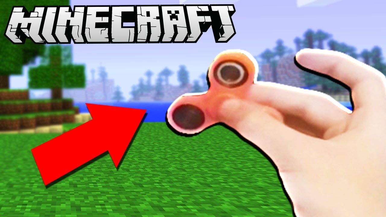 REALISTIC FIDGET SPINNER IN MINECRAFT!? - YouTube